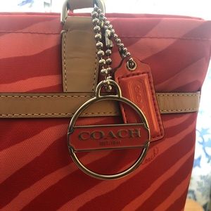 Coach | Bags | Coach Zebra Print Zipper Top Tote | Poshmark